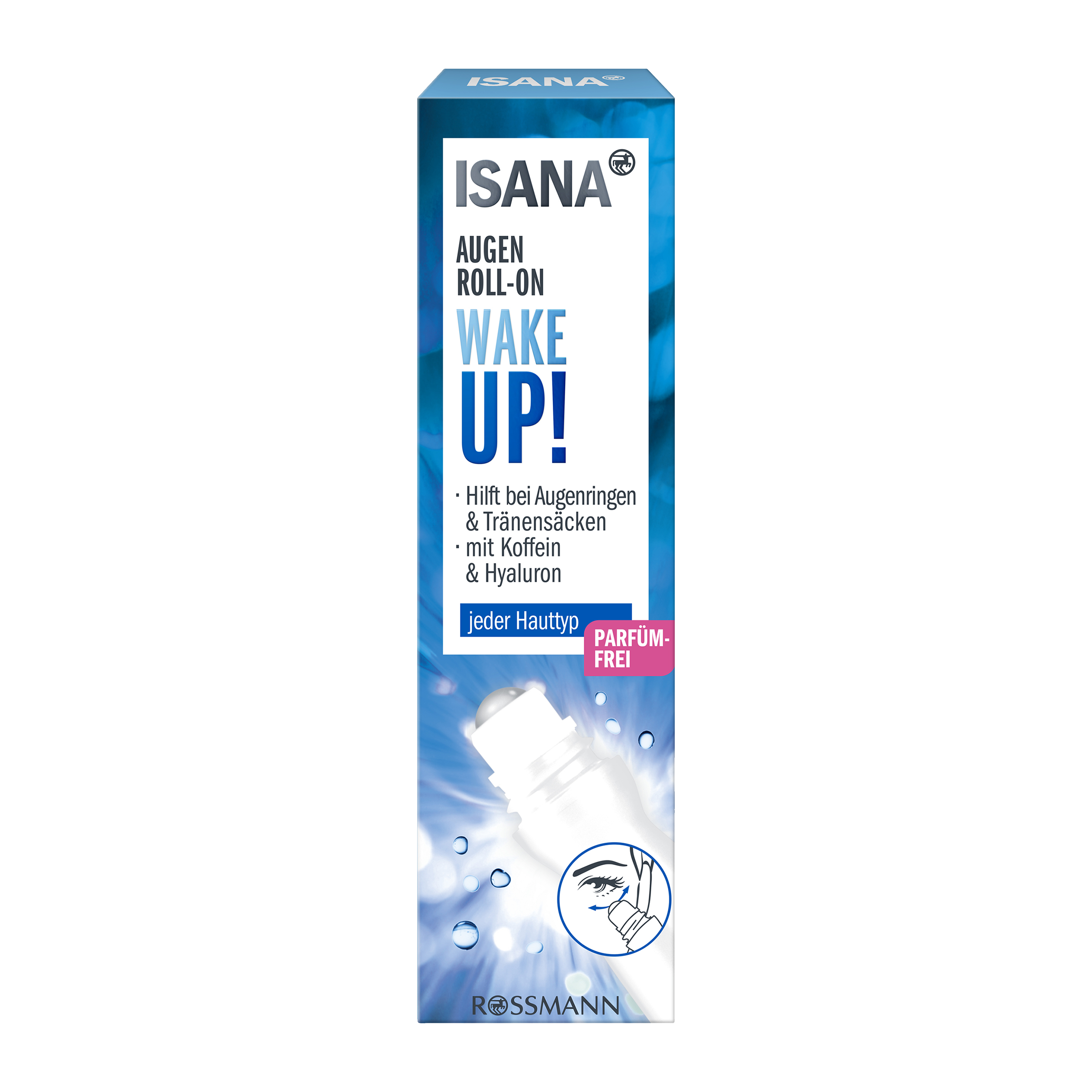 ISANA - Roll-on na oči Wake up! | Rossmann.cz